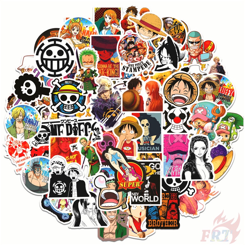 100Pcs/Set ☠ One Piece . Sailing Adventure 2022 Series A Stickers ☠ ...