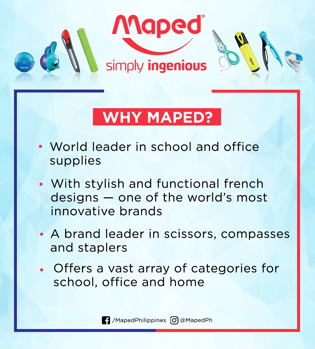 MAPED Fancy Magnets 6 Pieces - 13mm Assorted (517111) | Shopee Philippines