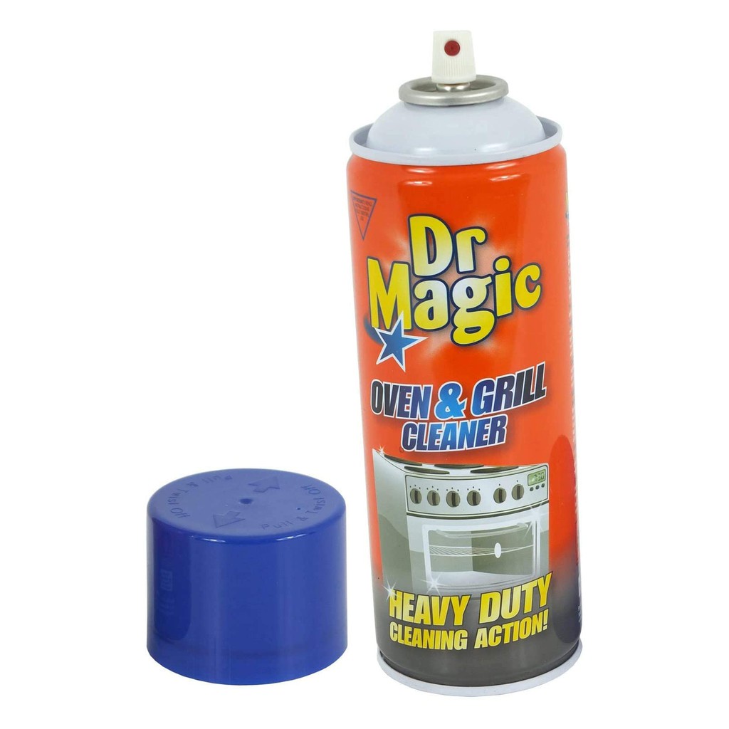 Oven & Grill Cleaner by Dr. Magic Heavy Duty Cleaning Action 390ml ...