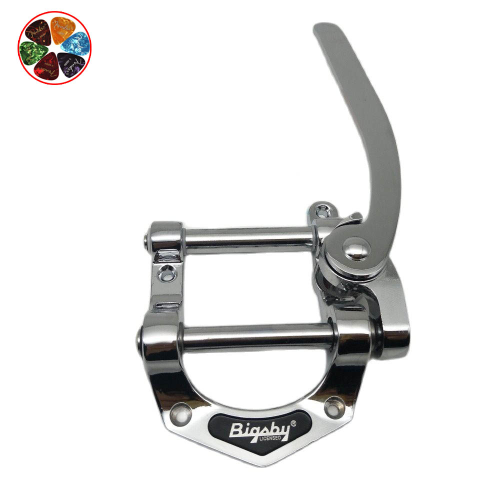 Bigsby B500 Vibrato Silver Electric Guitar Tremolo Vibrato Bridge Electric Guitar Tailpiece Made ...
