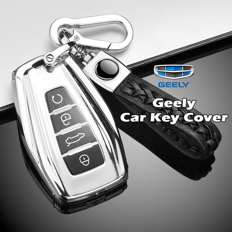 Geely Coolray Key Cover Okavango KeyChain Fob Case Holder Ring Geely ...