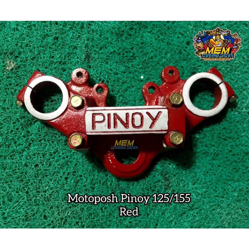 Motoposh Pinoy 125/155 lowering crown/butterfly | Shopee Philippines