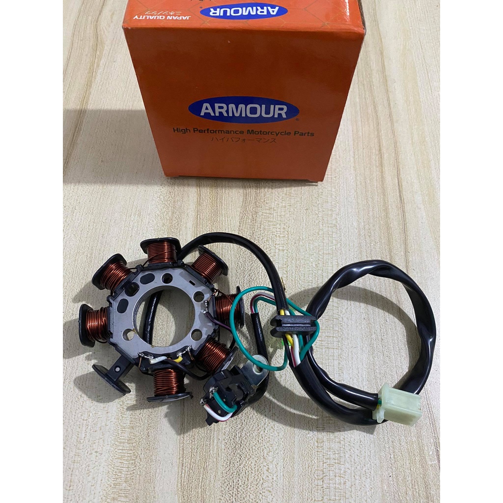 Stator Coil/Magneto Coil (Barako/BC 175) ARMOUR Japan High Quality ...