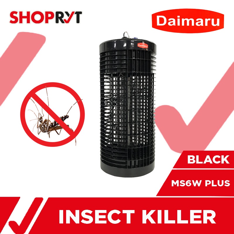 Daimaru Mosquito Insect Killer Black MS 6W Plus Daimaru Insect Killer ...