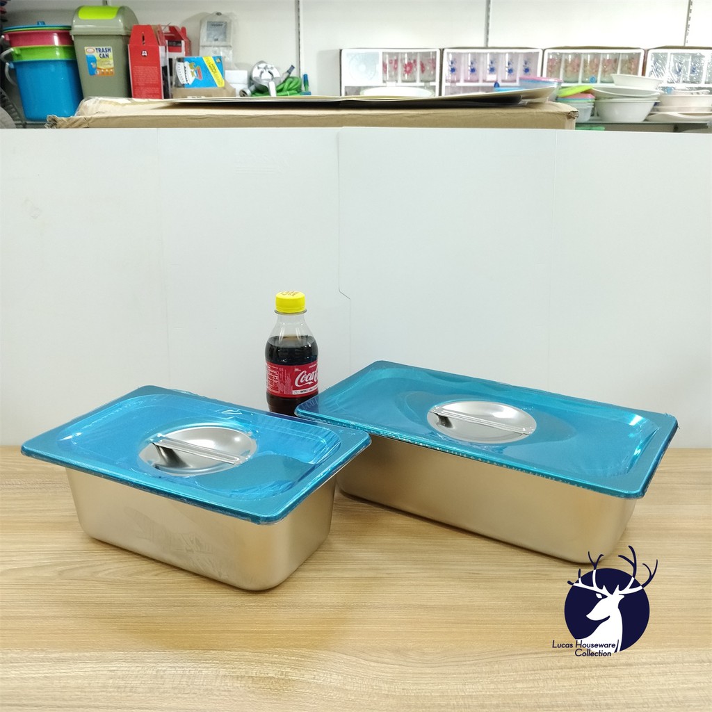 Stainless Steel Crisper Box Food Storage Container Rectangular Lunch ...