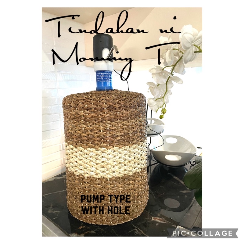 Water Galon Cover Round Type Handwoven | Shopee Philippines