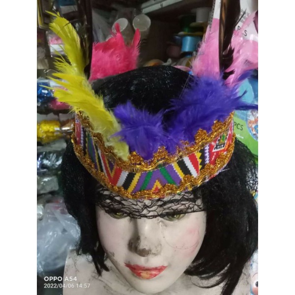 ati atihan / igorot Native headress Random color (small) | Shopee ...