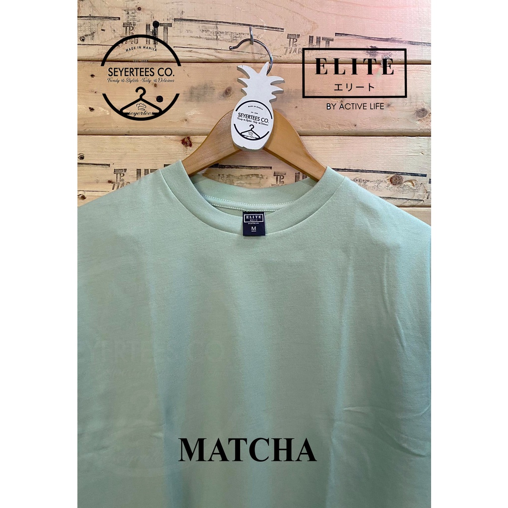 [SEYERTEES] ELITE Oversized UNISEX COTTON Small to XL Matcha/Quartz ...