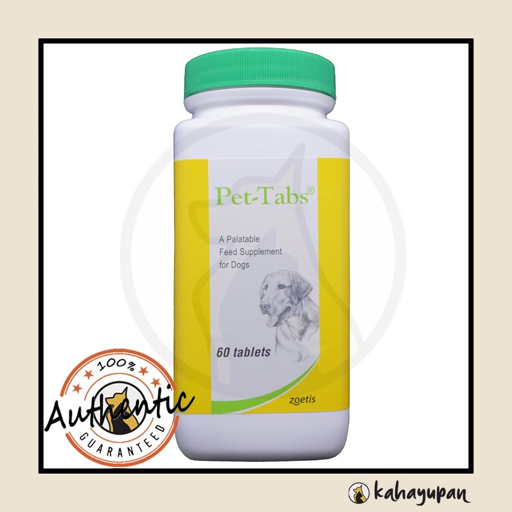 Pet Tabs Complete Daily Multivitamins for Dogs (60 tablets) | Shopee ...