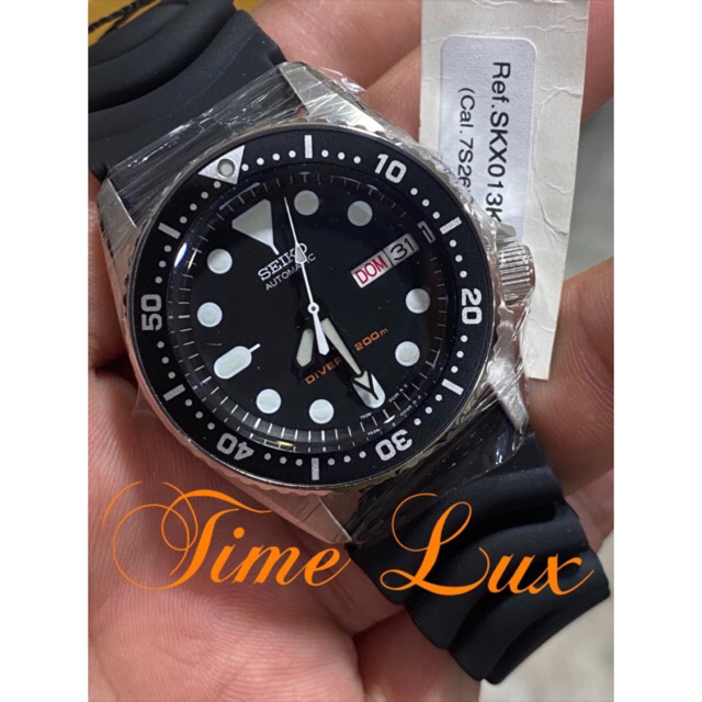 SEIKO SKX013K1 UNISEX DIVERS AUTOMATIC 200M | Shopee Philippines