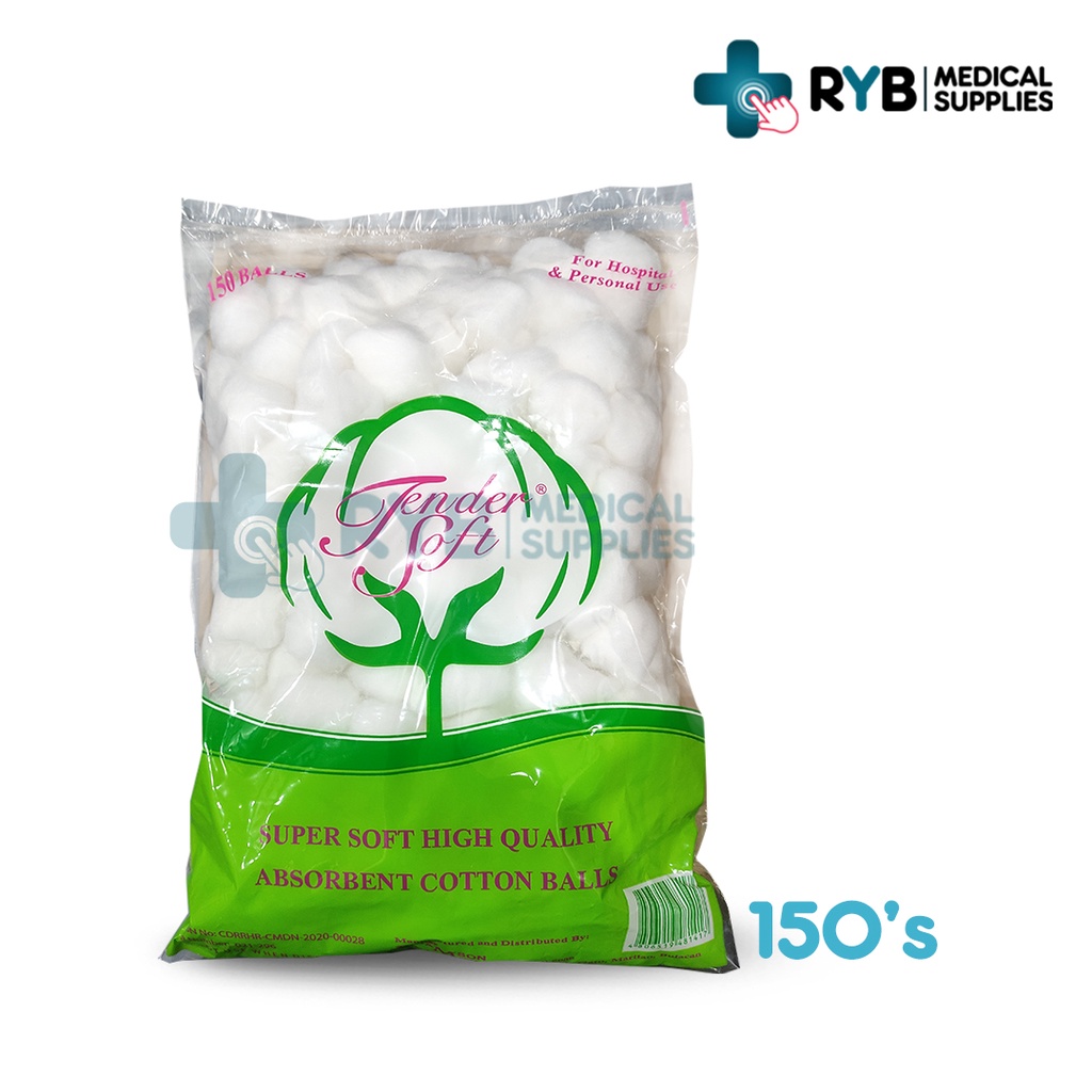 Unimex / Sure- Guard / Tender Soft Cotton Balls 300's / 150's / 50's ...