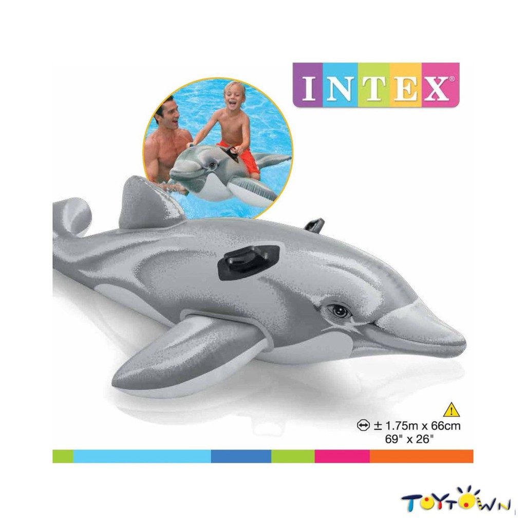 Intex Ride-on Lil Dolphin | Shopee Philippines