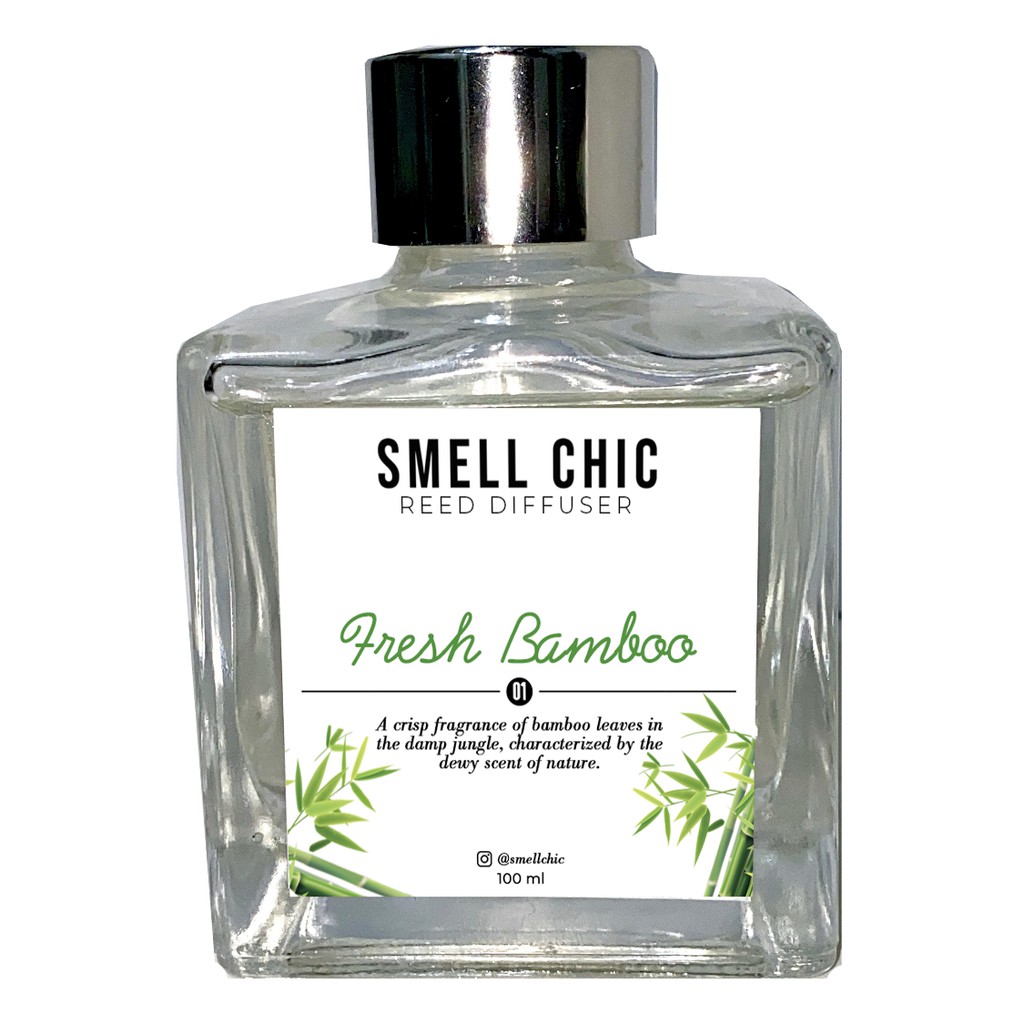 Smell Chic Fresh Bamboo Reed Diffuser 100ML | Shopee Philippines