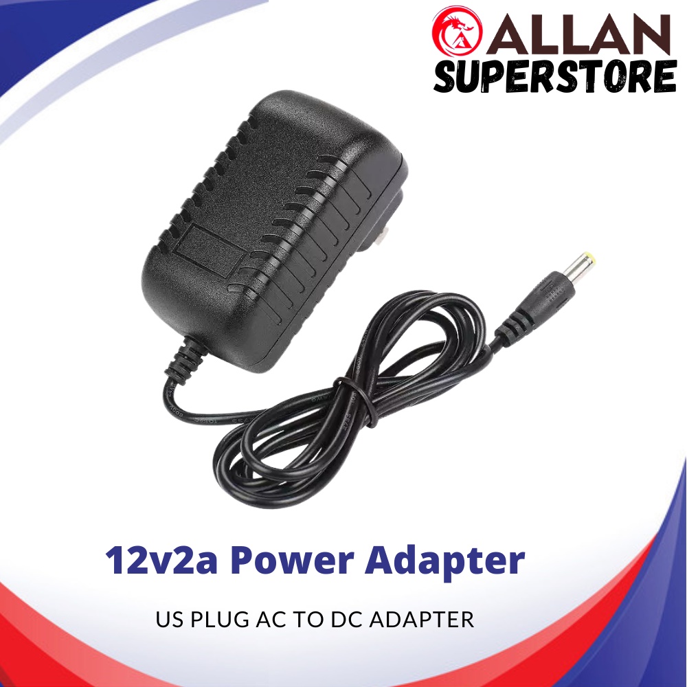 Allan Superstore 12v2a Line Power Adaptor Switching Supply Rainproof Cctv Security Adapters ...