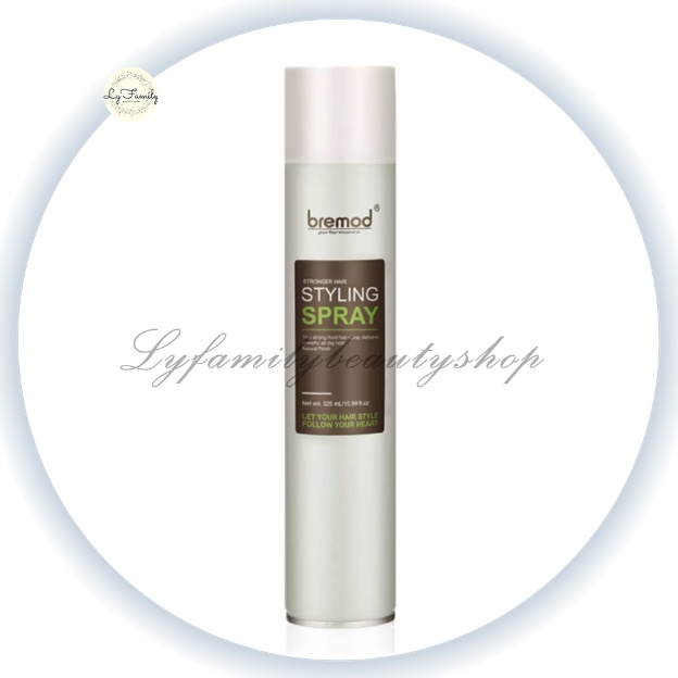 Bremod Hair Spraynet Strong Hold Salon or Daily Use Styling Dressing ...