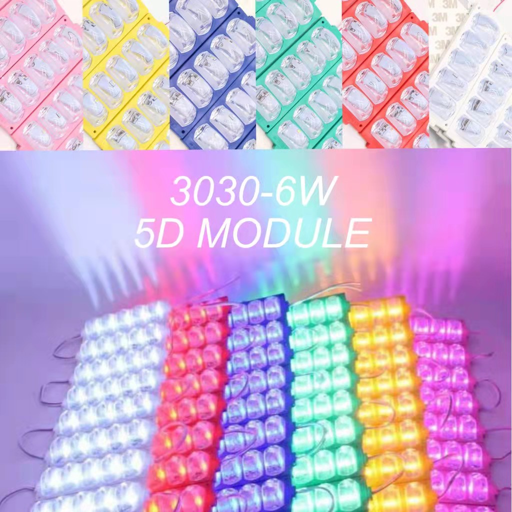 MODULE WHELL EYEBROW DESIGN 5D ARC LIGHT CAR LIGHTS 6W | Shopee Philippines