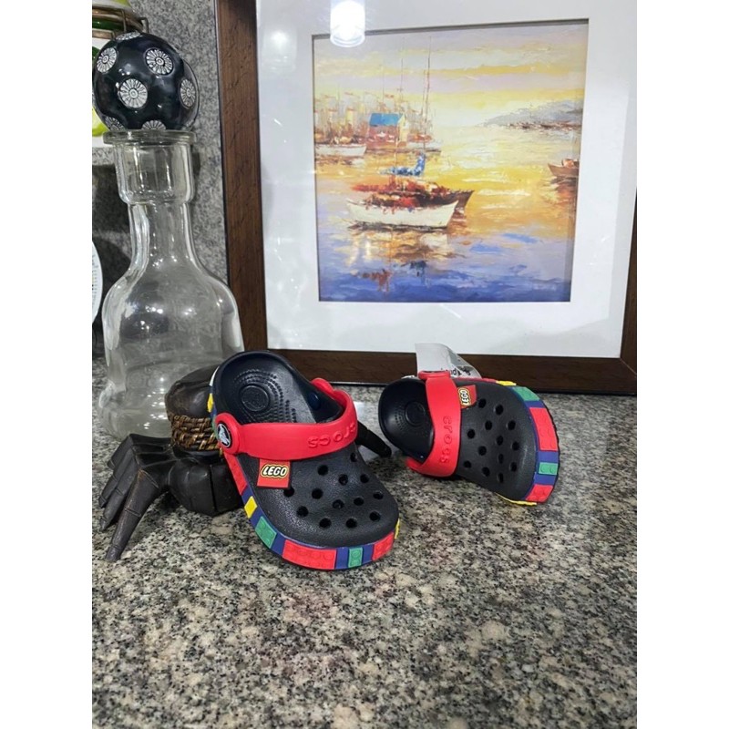 Crocs Lego Blocks Kids / Clogs / Sandals | Shopee Philippines