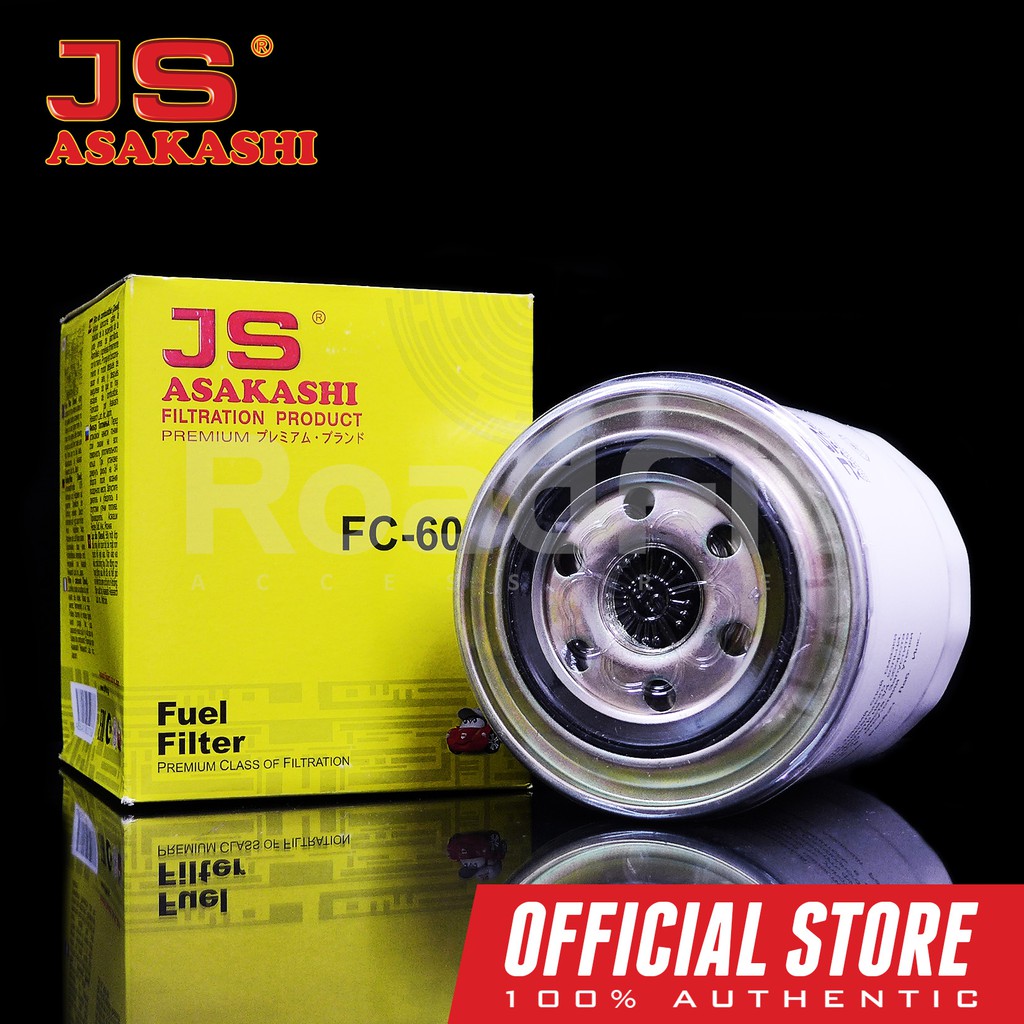 JS Fuel Filter FC609J For Hino K13D/M10U/P11C, Isuzu Trooper 4JX1 1998-2002 (Vic FC-608A)(Outlet ...