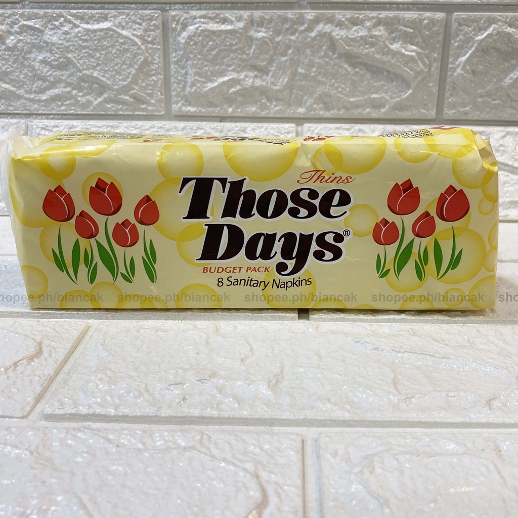 THOSE DAYS BUDGET PACK NAPKIN 8 PADS SANITARY NAPKINS (BEAUTY SECTION ...