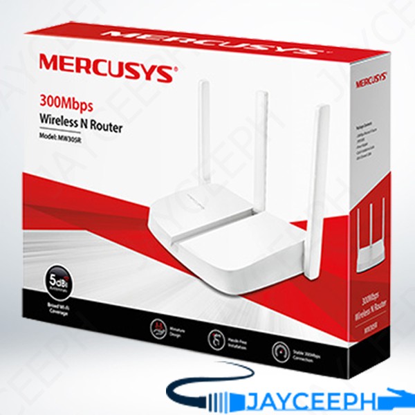 Mercusys MW305R 300Mbps Wireless N Router | Shopee Philippines