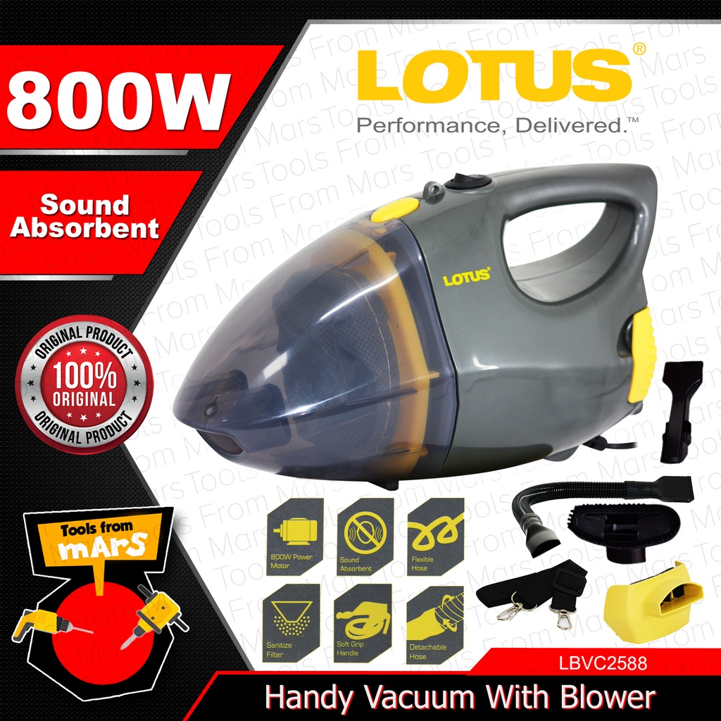 Lotus Handy Vacuum with Blower LBVC2588 •TOOLS FROM MARS• LPT | Shopee ...