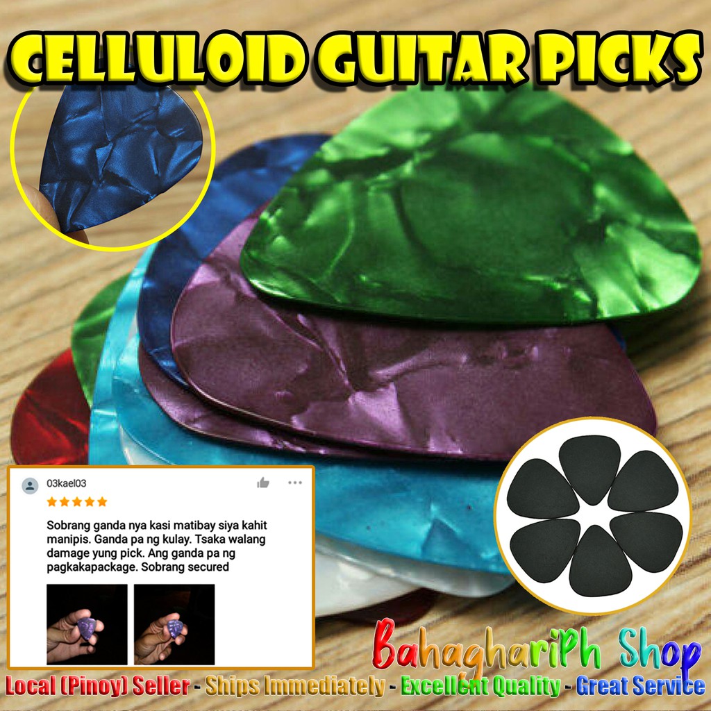 CELLULOID Guitar PICKS (.46mm) 1 piece | Shopee Philippines