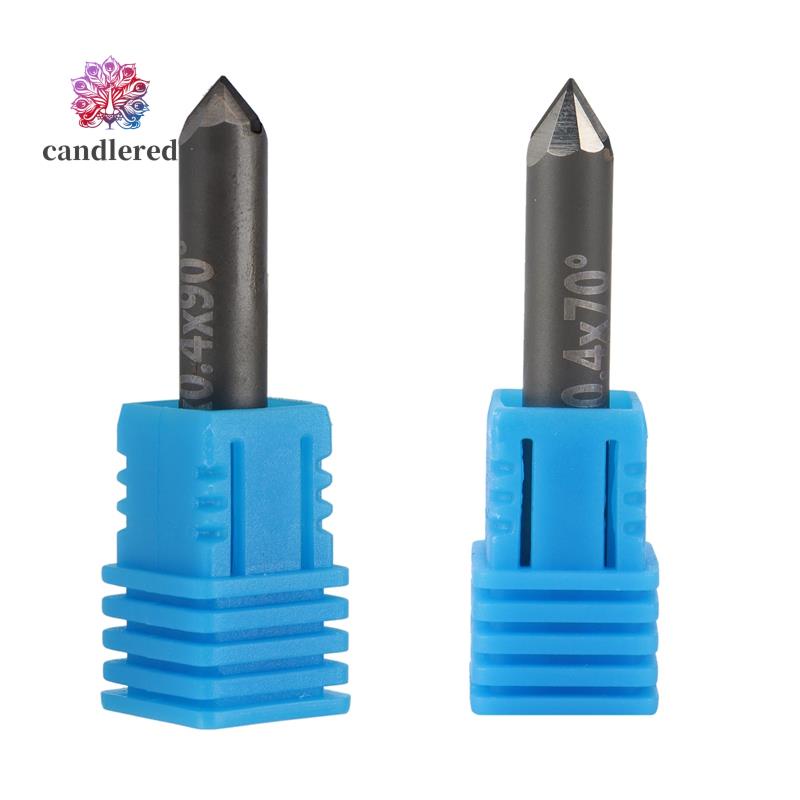 PCD Diamond Engraving Bits Engraver CNC Carving D6XL40X90degreeX0.4 ...