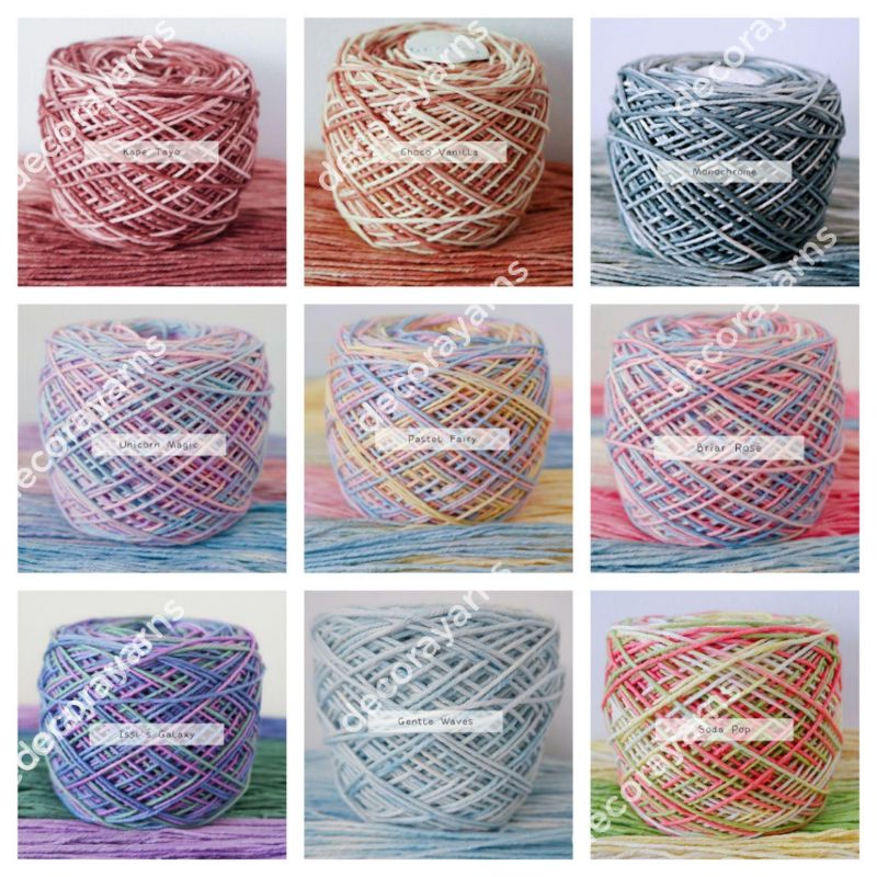 Cotton Yarn Hand Dyed Mix 2 Combed and Carded | Shopee Philippines