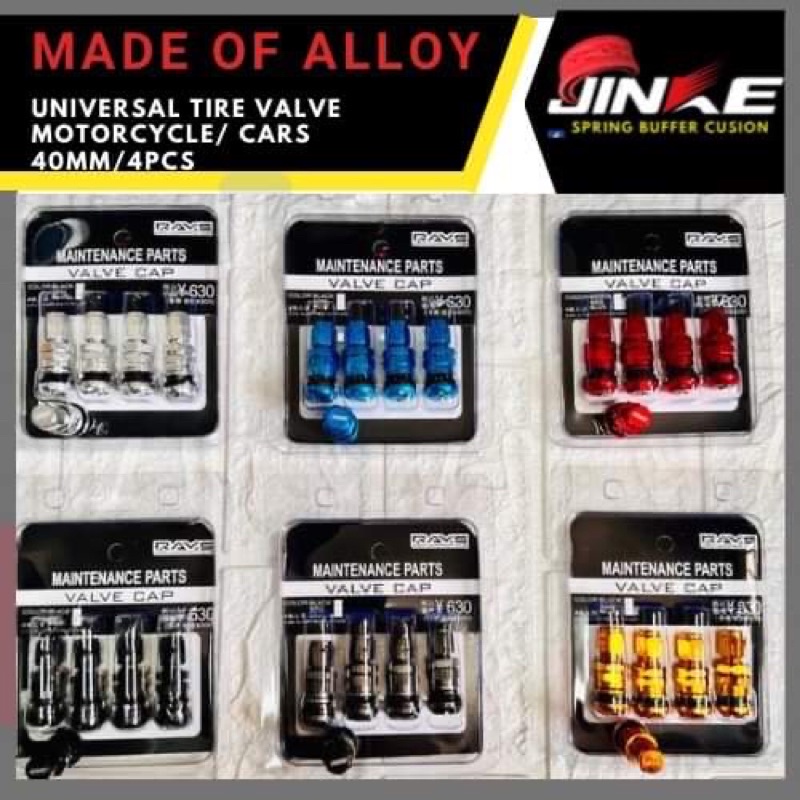 Tire Valve 40mm Motor and Cars Tire valve Pito Tubeless made Hard alloy ...