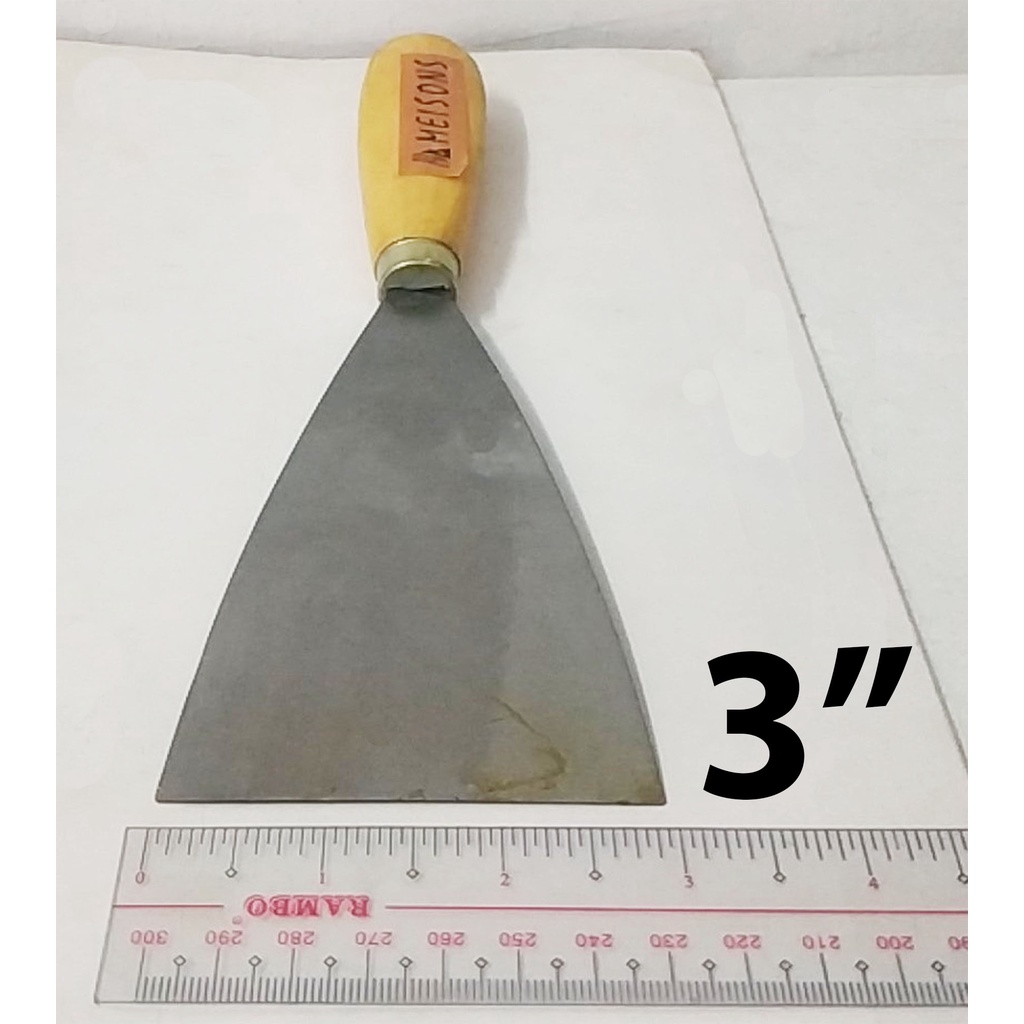 SCRAPPER WITH WOODEN HANDLE 3 ...