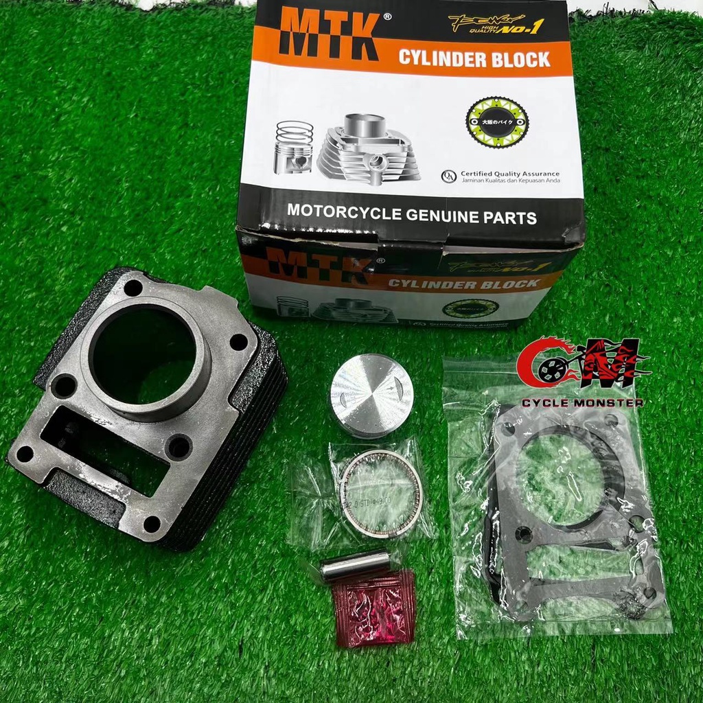 cylinder block set for yamaha rs110f crux 105cm mtk | Shopee Philippines
