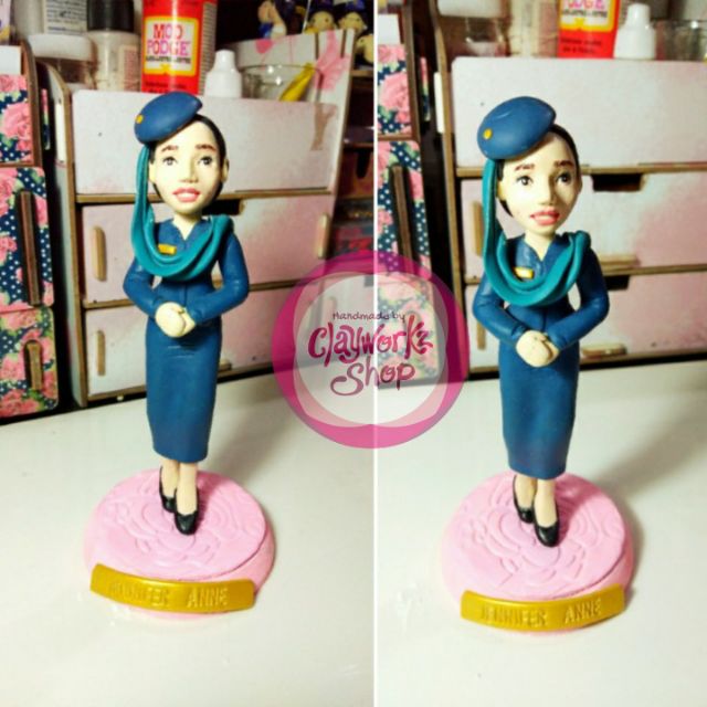 Custom order single figure display figure cake topper in 5" height ...