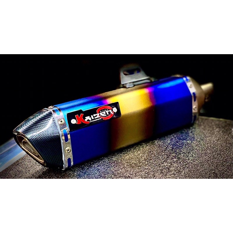 Kaizen pipe FULL STAINLESS (Thailand)- FREE SILENCER (Mio/beat/click ...