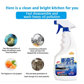 Kitchen cleaner 500ml Oven cleaner Cookware cleaner Grease cleaner ...