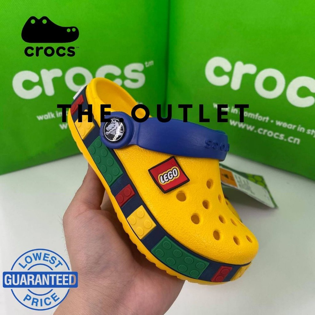 Crocs x Lego Classic Clogs for kids | Shopee Philippines