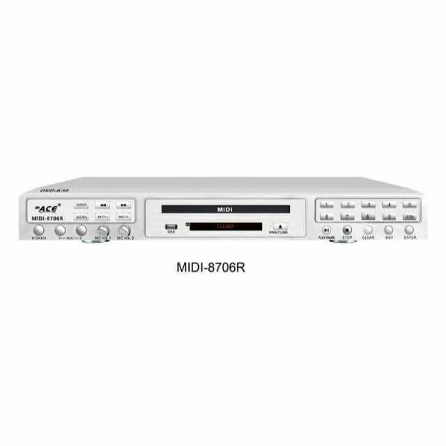 ACE MIDI-8702 Karaoke/DVD Player with Games and Radio | Shopee Philippines
