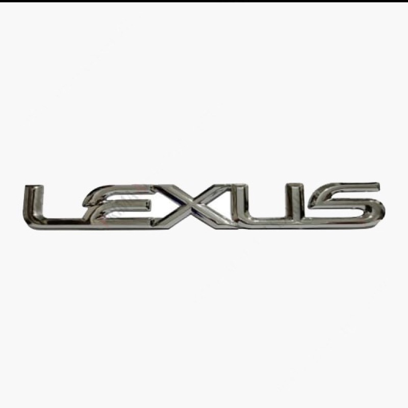 Lexus Chrome Logo Car Emblem | Shopee Philippines