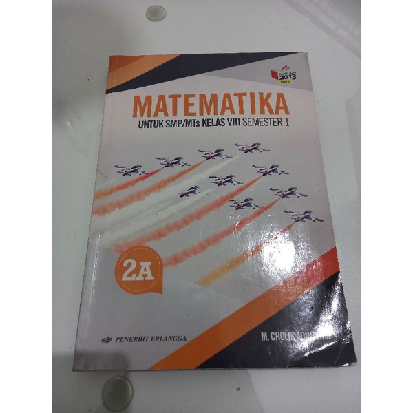 Middle school mathematics book class viii 8 2a published by erlangga ...