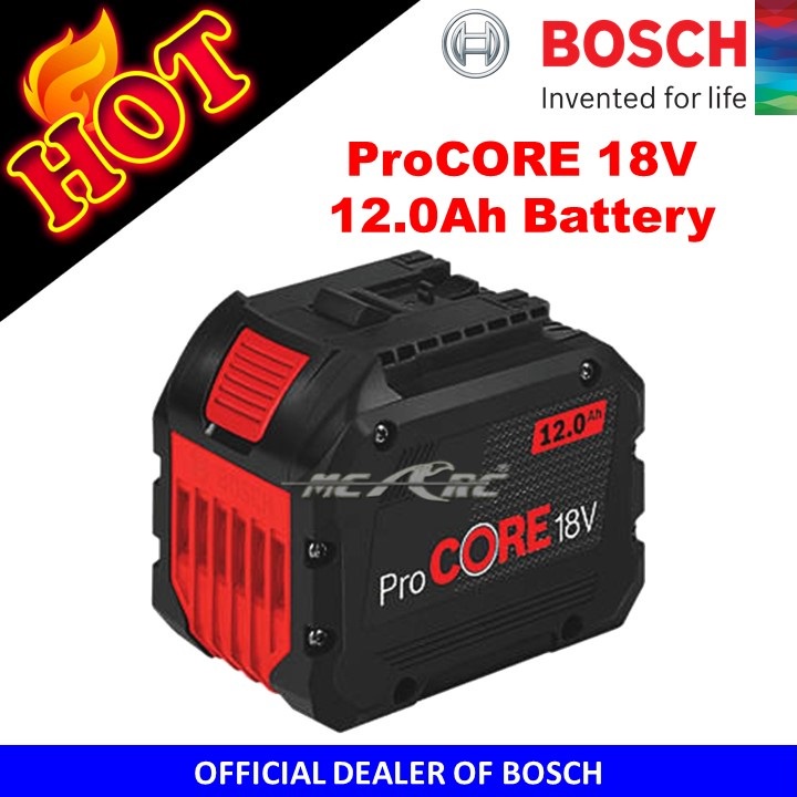 Bosch ProCore Battery 18V 12.0Ah - 1600A0193R | Shopee Philippines