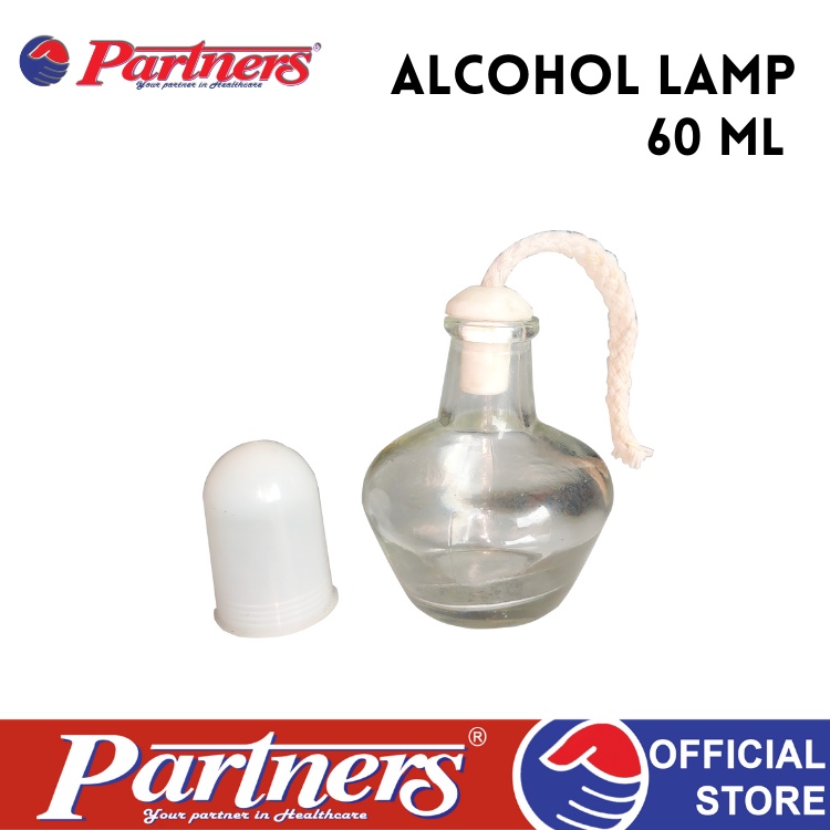 PARTNERS Alcohol Lamp 60 ml (1 piece) | Shopee Philippines