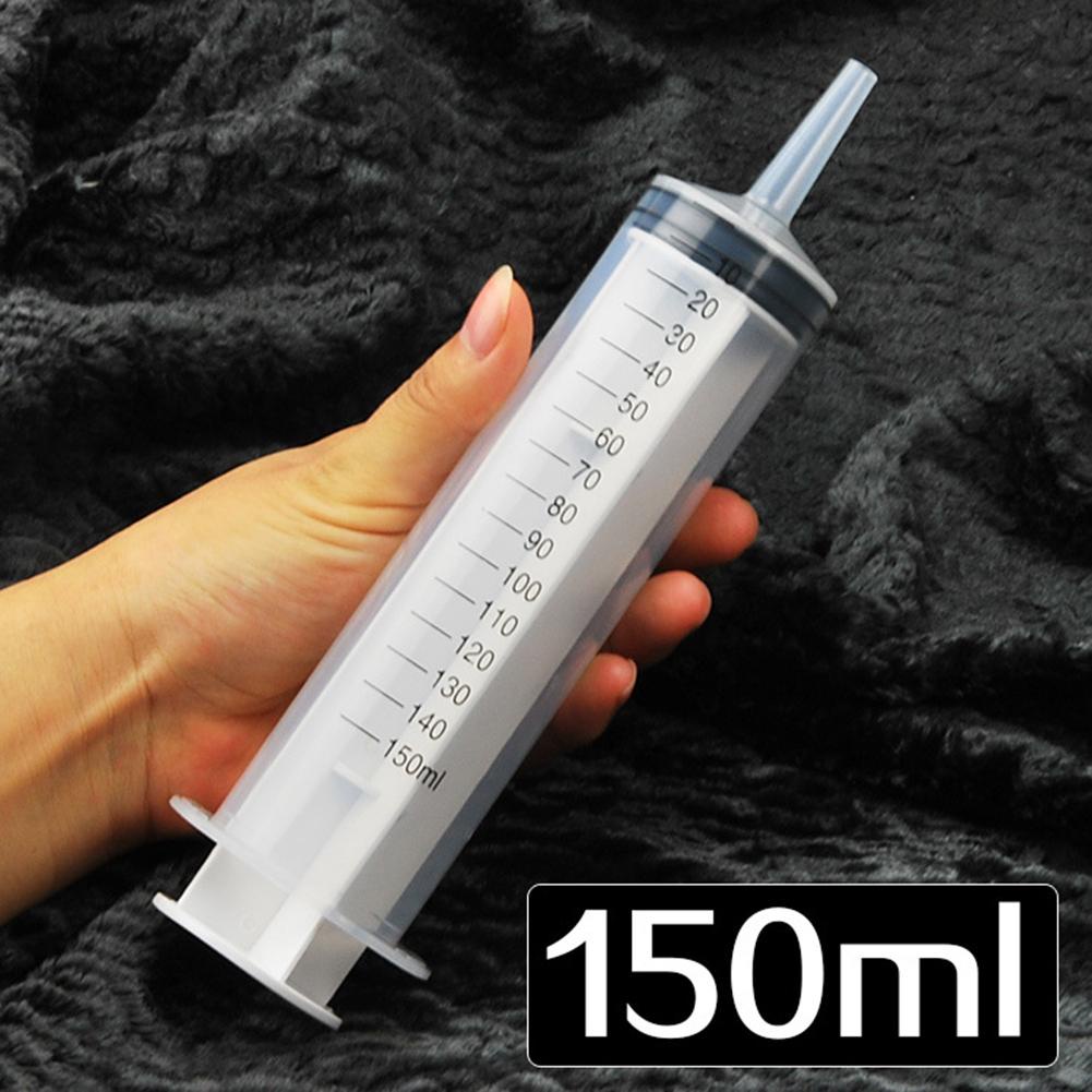 150ml Measuring Syringe Pet Feeding Syringe Water Filling Syringe Long ...