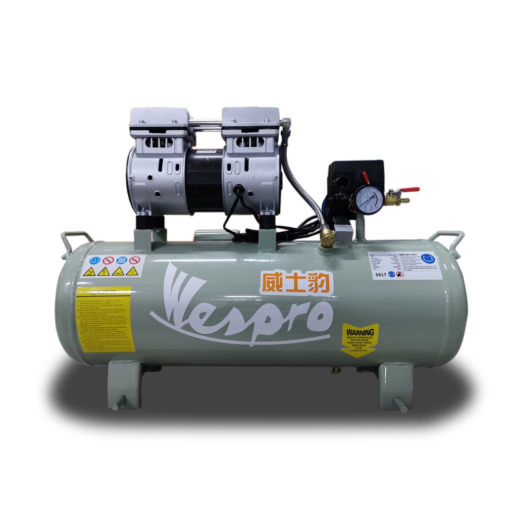 WESPRO Air Compressor 1/4 HP Oil Less Silent Type GENUINE | Shopee ...
