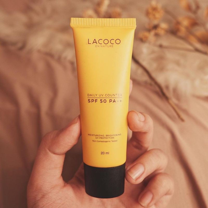 LACOCO Daily UV Counter SPF 50/PA+++ (20ml) Original Suncream Sunscreen ...