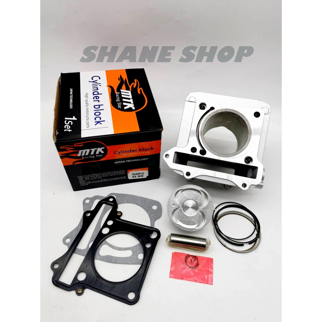MTK Cylinder Block For Raider 150 Std (Choose In The Variations ...