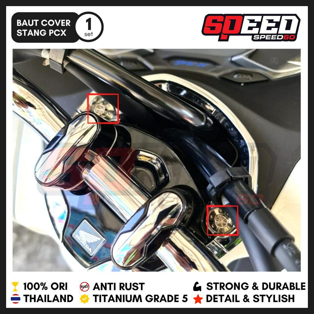 Honda PCX Handlebar Cover Bolts Honda PCX Titanium Bolts Grade 5 ...