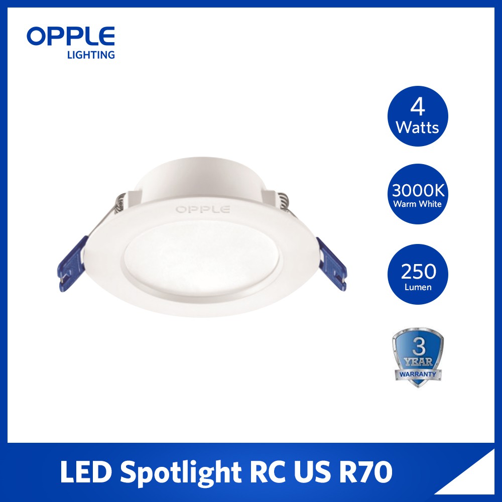 OPPLE LED Downlight Pin Light RC-US 4watts / 6watts/9watts/12watts ...