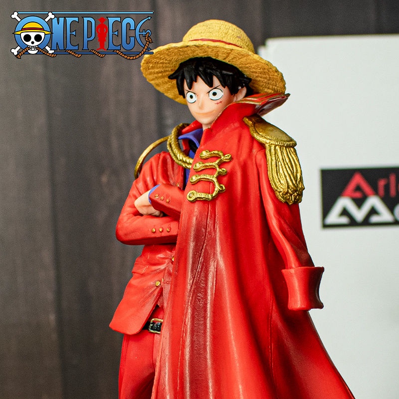 Ready Stock One Piece 20th Anniversary Cloak Red Clothes Luffy Hand ...