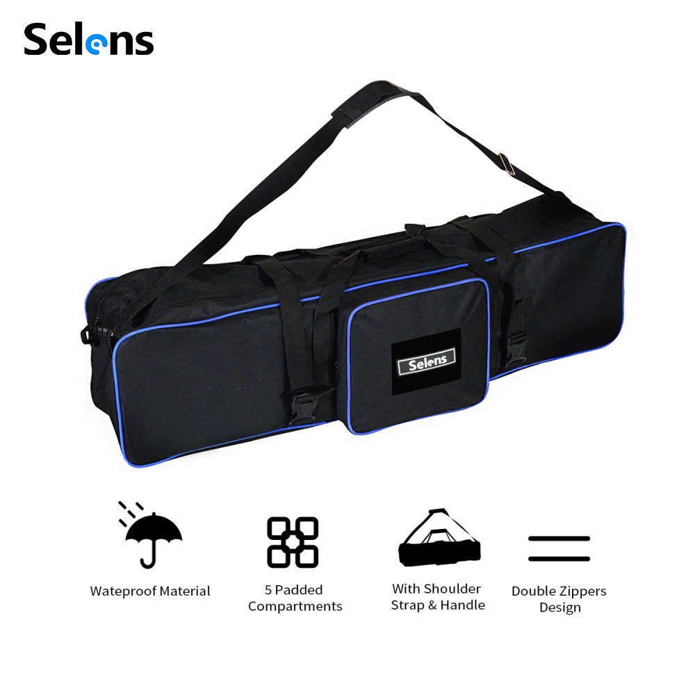 Selens Waterproof Strong Studio Bag 72cm/105cm Flash Tripod Ring Light ...