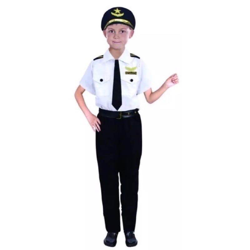 NobleKids/ Career Pilot Boy & Pilot Girl Costume for kids | Shopee ...