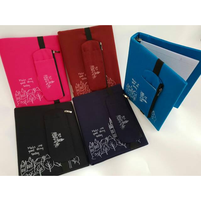 A5 Binder/screen printing Binder/cute a5 Binder/fabric Binder with ...